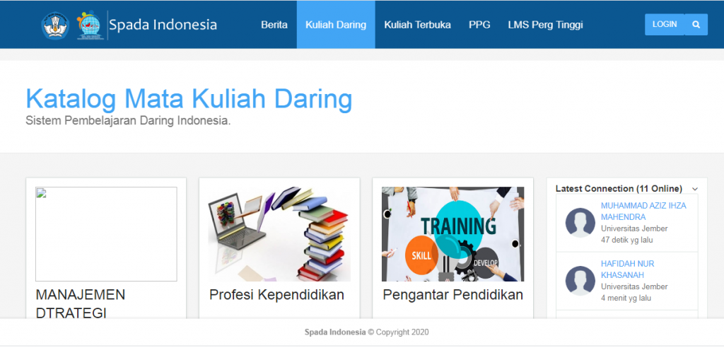 SPADA Indonesia Jadi Andalan Kuliah Online Selama Masa Pencegahan Covid ...