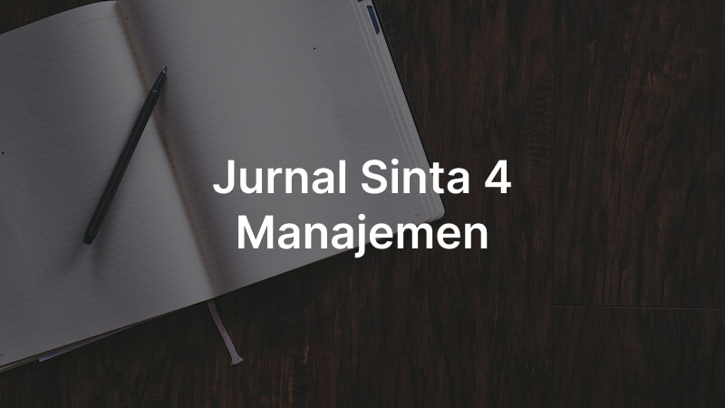 30 Jurnal Sinta 4 Manajemen dan Tips Mencari Secara Efisien
